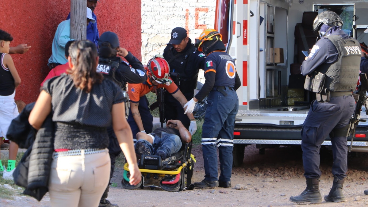 Balacera en Irapuato afuera de depósito deja 4 heridos