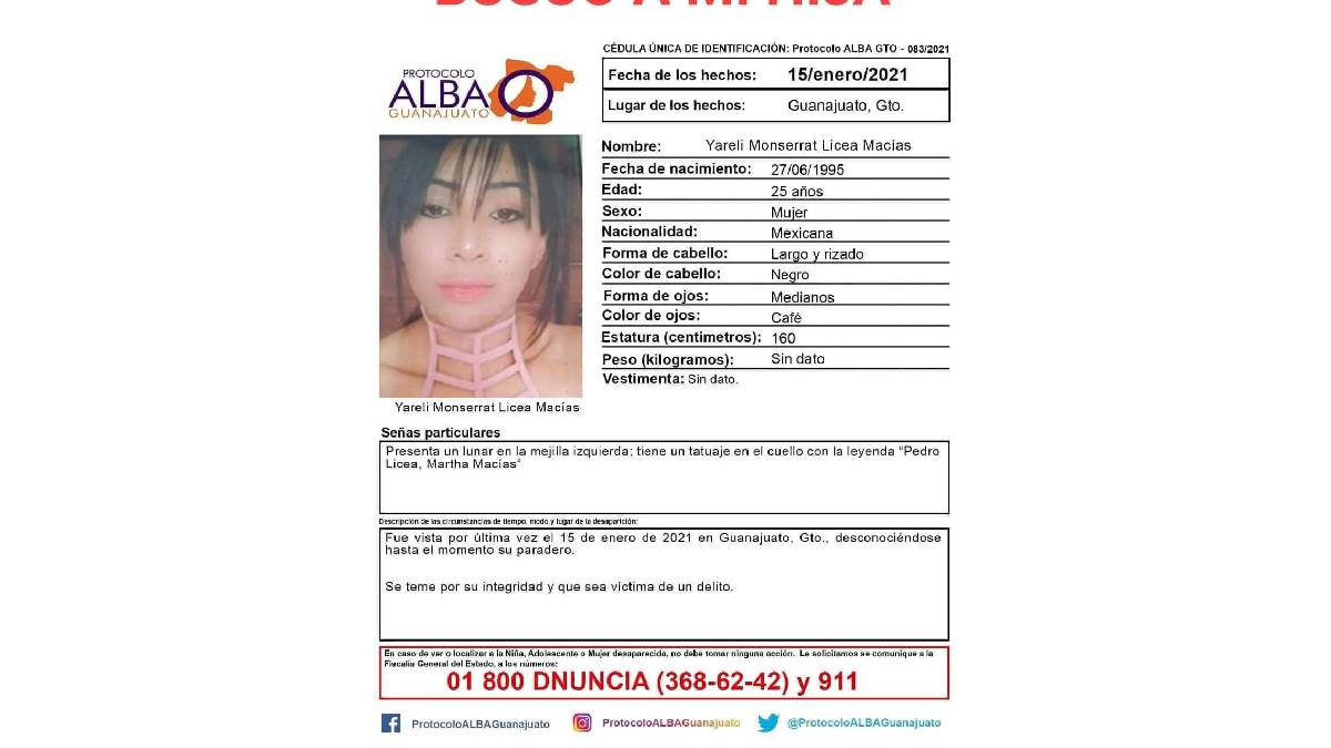 Localizan restos de Yareli Montserrat Licea Macías; desapareció hace ...