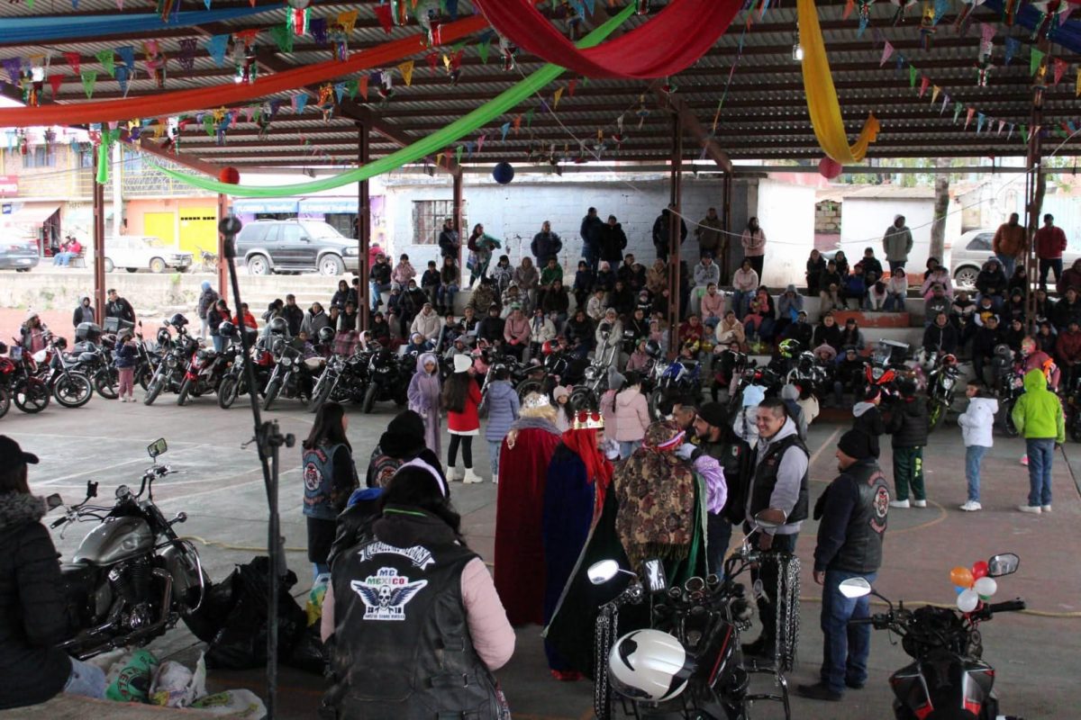 Hermandad Motorizada MC llena de alegría el Día de Reyes en comunidades ...