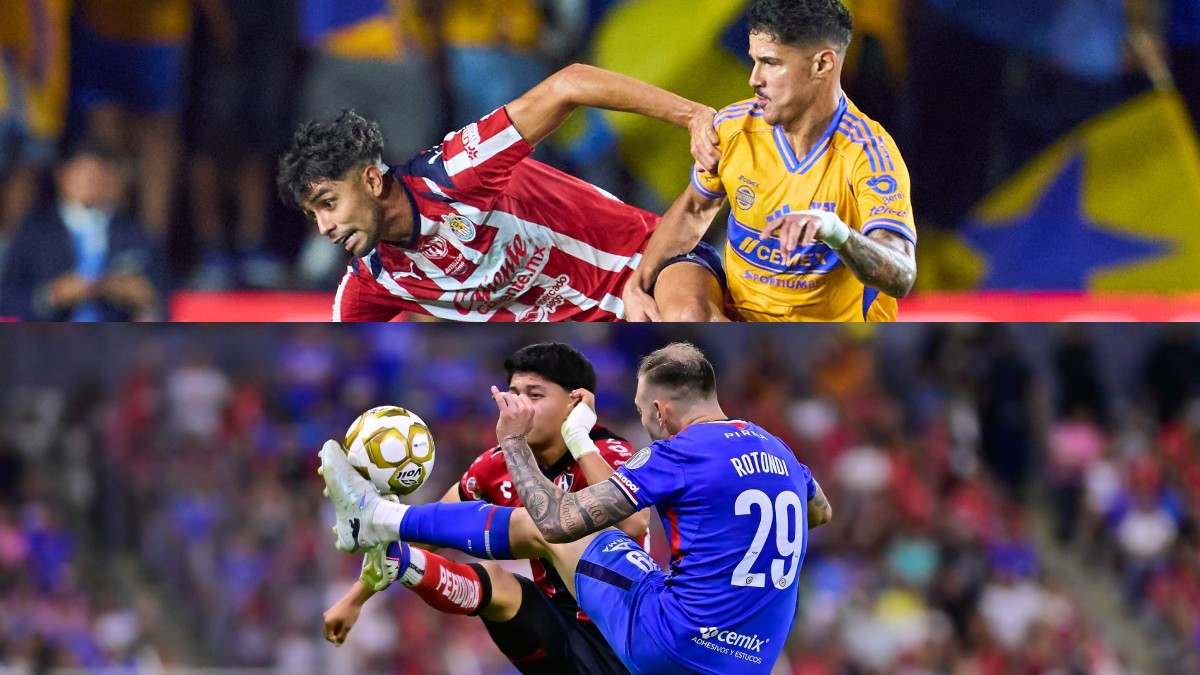 Chivas vs Tigres y Cruz Azul vs Atlas, por los dos primeros boletos a ...