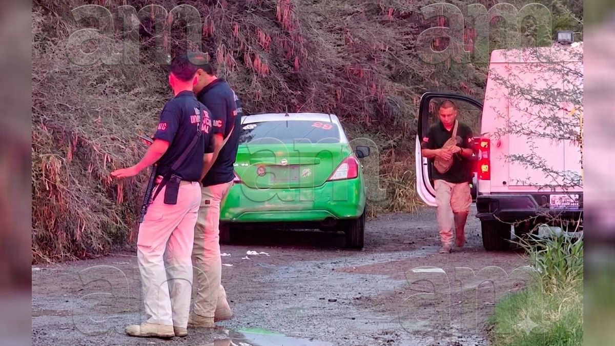 Cuerpo en cajuela de taxi en León: hallan unidad abandonada