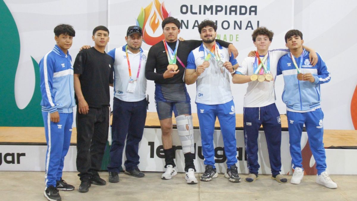 Guanajuato, tercer lugar nacional en pesas: Cierra la Olimpiada con 70 ...